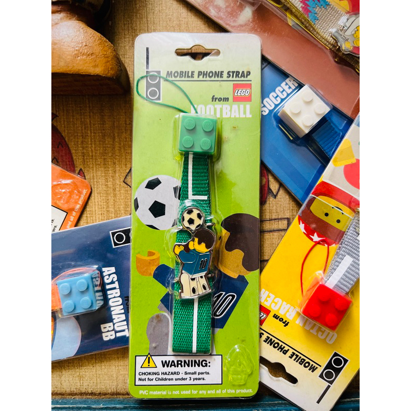 Lego Mobile Phone Strap/ Key Ring Football ของแท้ พร้อมส่ง | Shopee ...