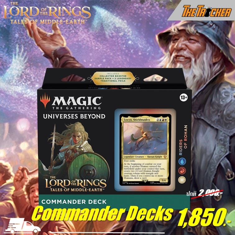MTG The Lord of the Rings: Tales of Middle-earth™ (LTR) Commander Decks ...