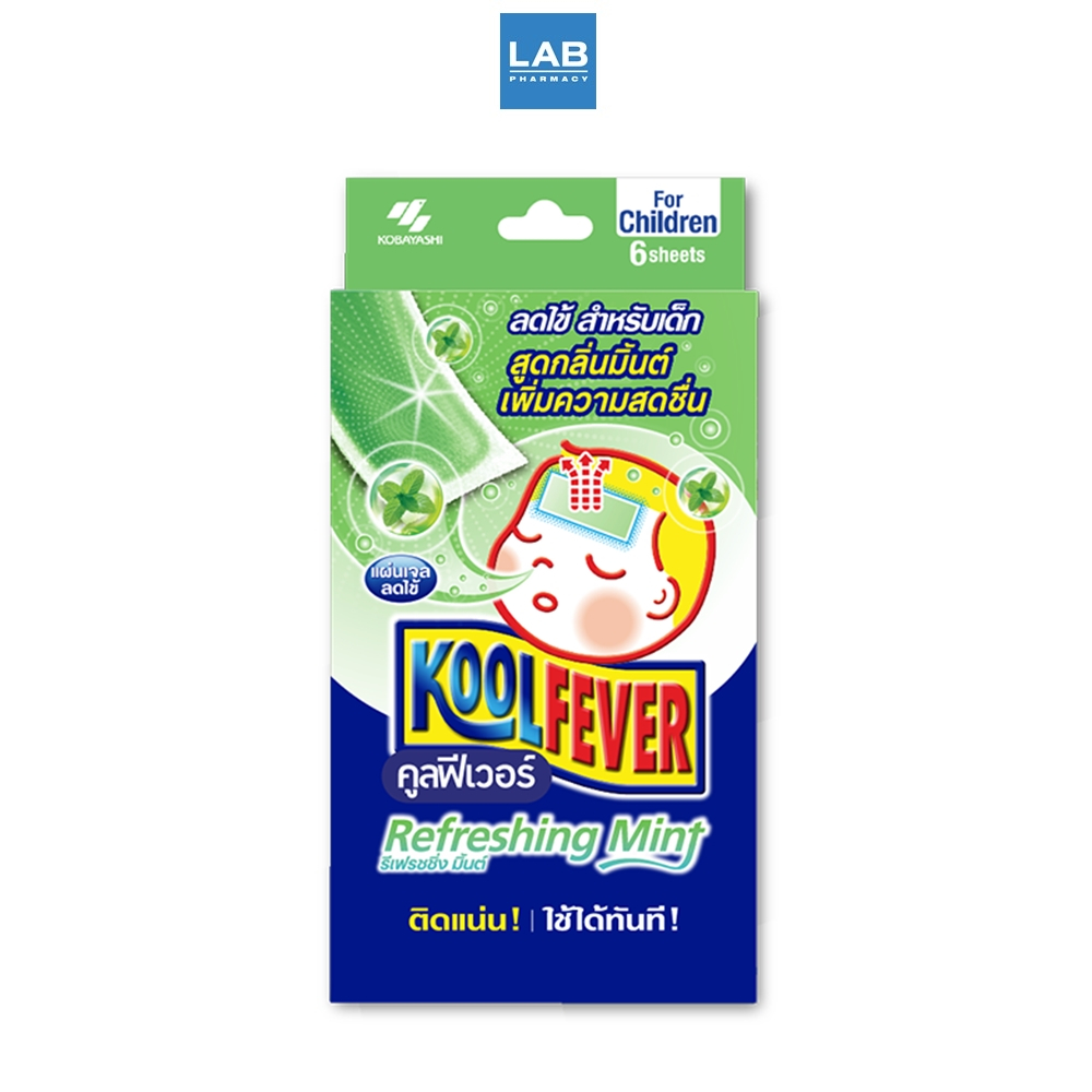 KOOLFEVER Refreshing Mint 6sheets/box - คูลฟีเวอร์ รีเฟรชชิ่ง มิ้นต์ ...