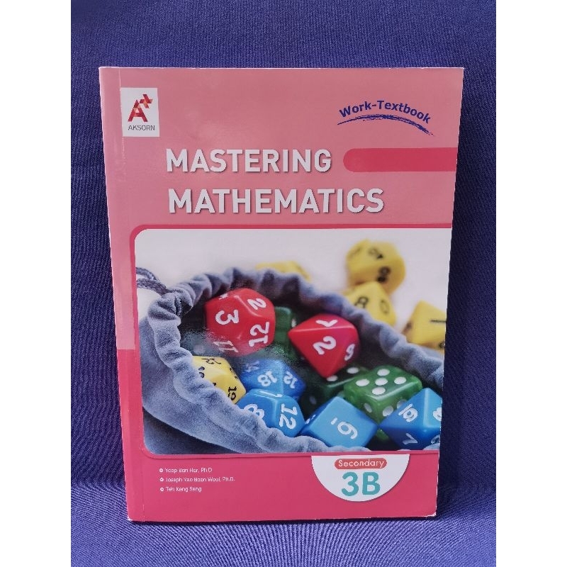 Mastering Mathematics Work-Textbook Secondary 3B / Aksorn | Shopee Thailand