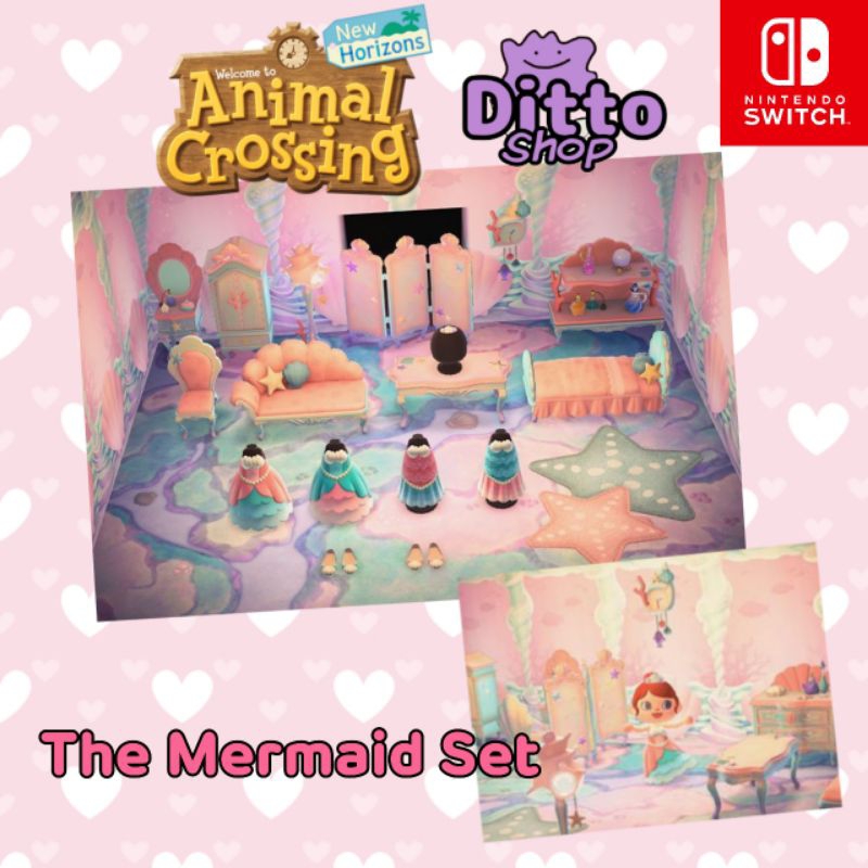 Animal Crossing New Horizons The Mermaid Set | Shopee Thailand