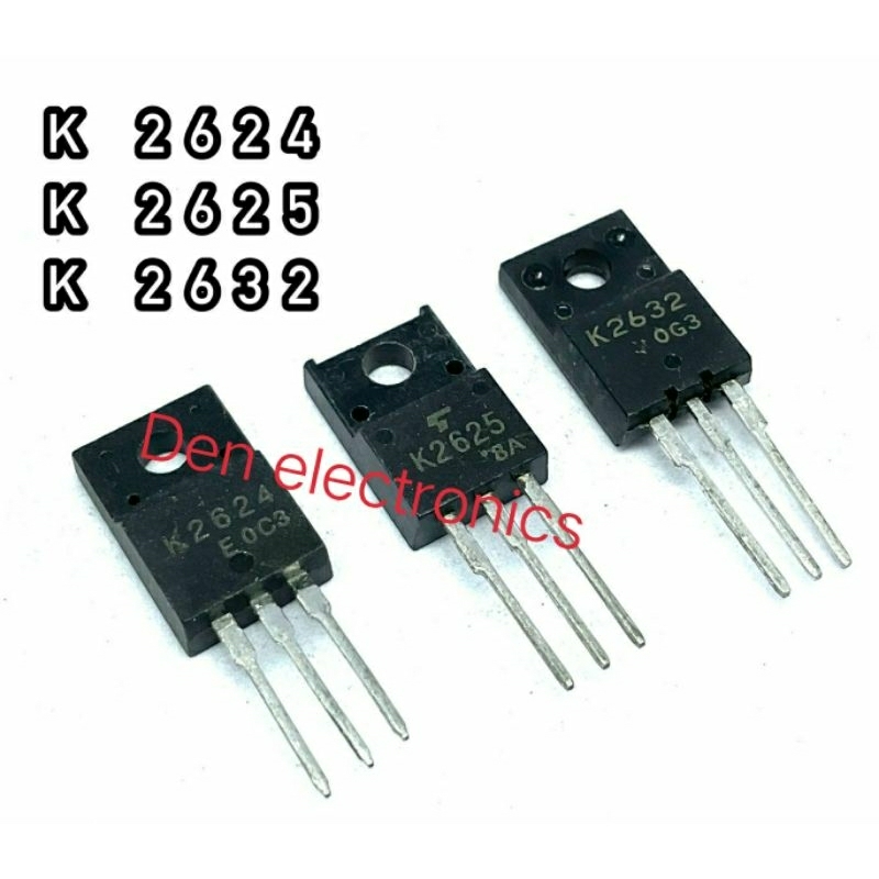 K2624 K2625 K2632 TO220 MOSFET N-Fet มอสเฟต ทรานซิสเตอร์ สินค้าพร้อมส่ง ...