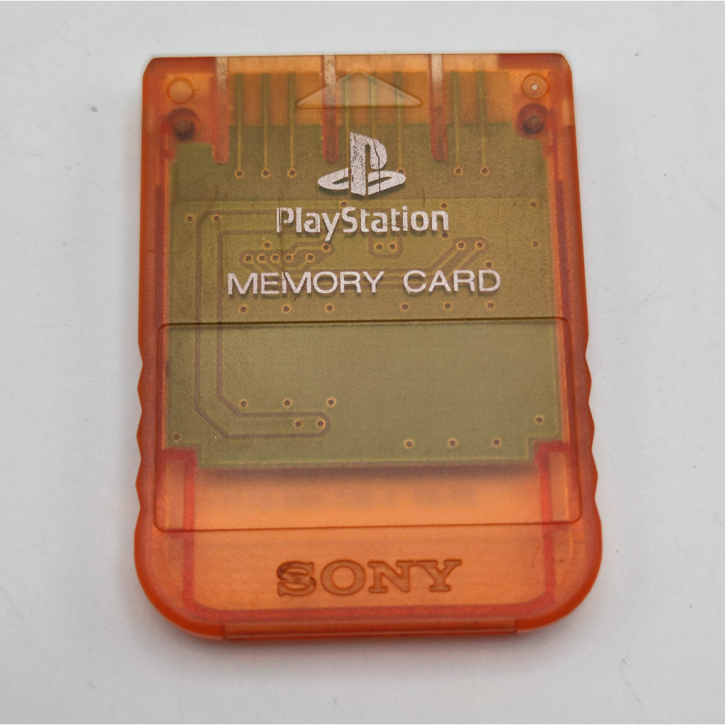 PS1 เมมเซฟเกมส์ ของแท้ SONY ใช้งานได้ปกติ Memory Card Save PSone ...