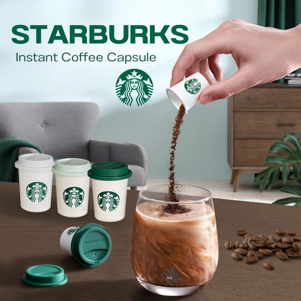[พร้อมส่ง]กาแฟสำเร็จรูป Starbucks Instant Coffee Capsule กาแฟสตาร์บัคส์ ...