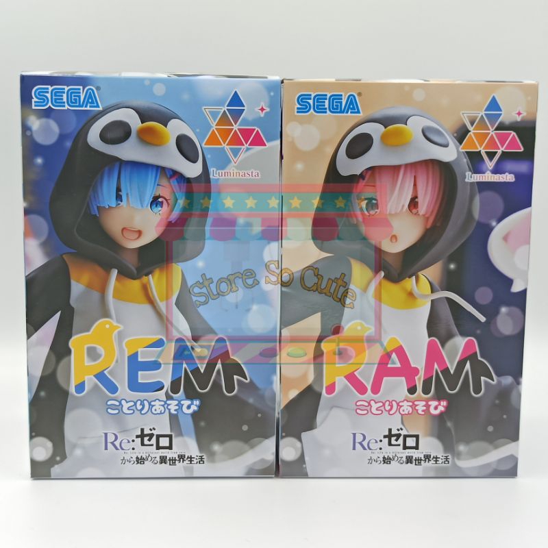 Re: Zero Luminasta Rem/Ram Kotoriasobi ver. setคู่ งานแท้นำเข้าจาก ...