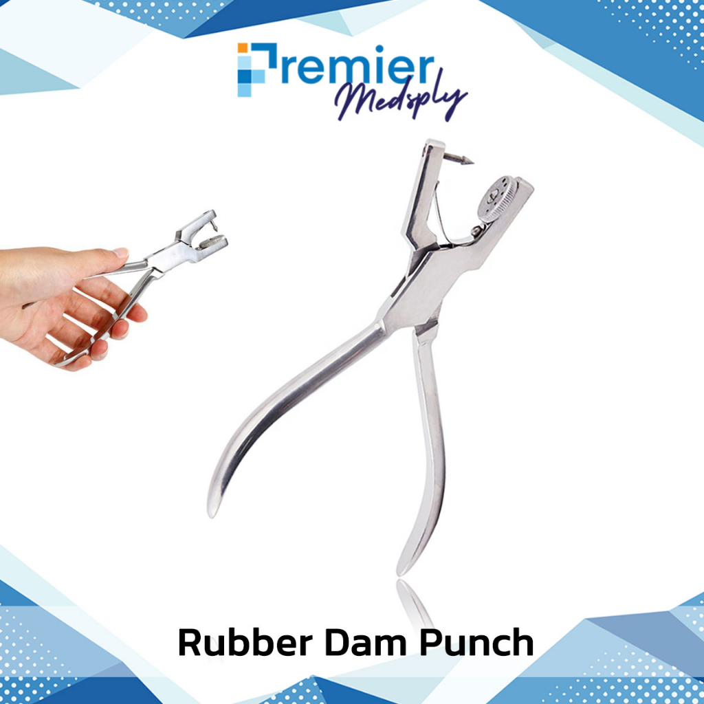 Rubber Dam Punch Stainless Steel Forceps Endodontics Instruments ...