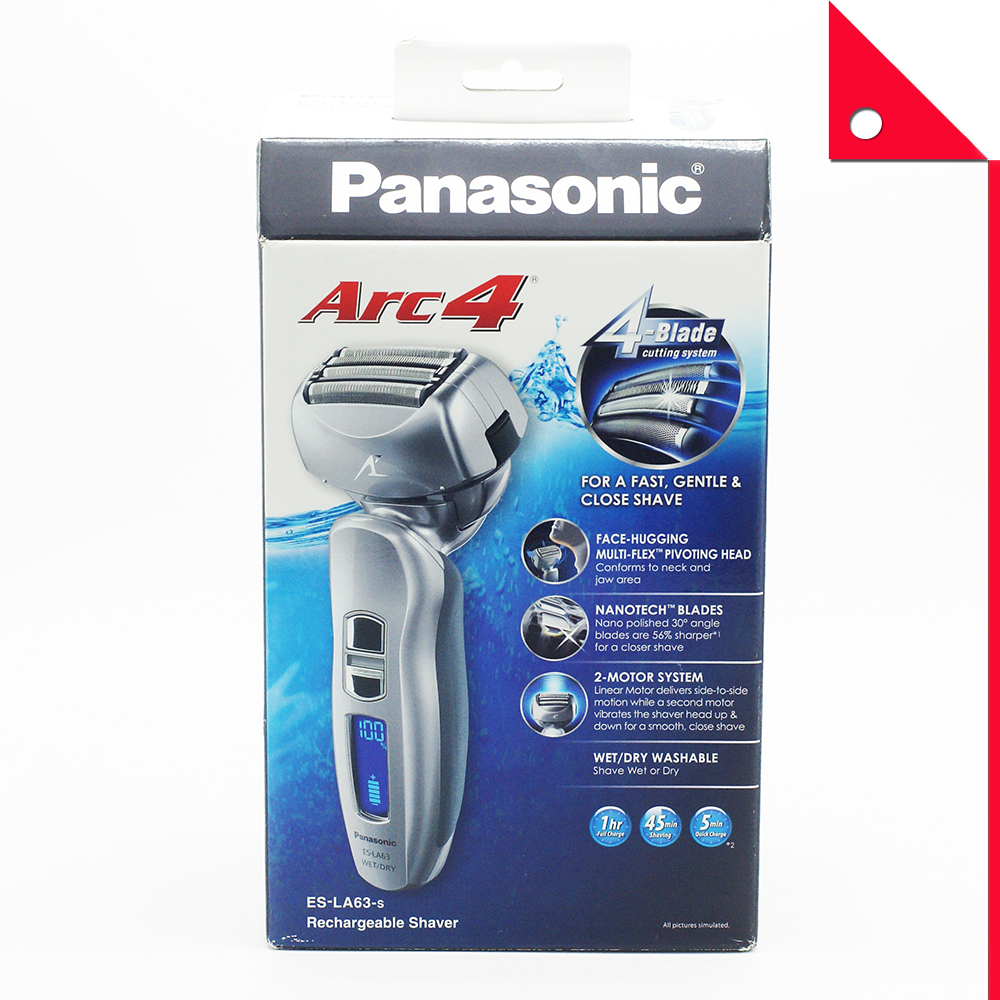 Panasonic : PNSES-LA63-S* เครื่องโกนหนวดไฟฟ้า PNS ES-LA63-S* ARC4 Men\s Electric Razor | Shopee ...