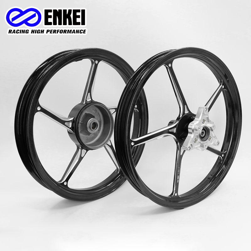 MUTAKIN ลาย ล้อเเม็ก 5ก้านเดิม ล้อแม็กมอเตอร์ไซต์ขอบ YAMAHA AEROX 155 ...