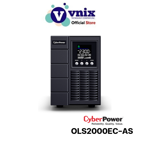 OLS2000EC-AS เครื่องสำรองไฟฟ้า CyberPower UPS Tower Online 2000VA ...