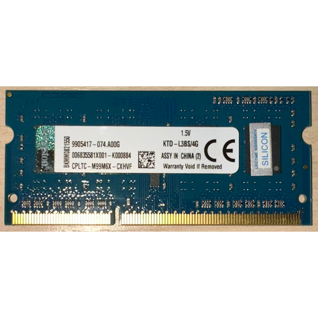 (พร้อมส่ง) RAM NOTEBOOK (หน่วยความจำโน้ตบุ๊ค) แรมโน๊ตบุ๊ค 4GB DDR3 ...