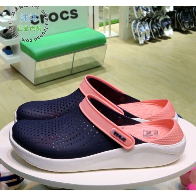 Crocs Lite Ride Clog รองเท้าแตะ แบบลำลอง มาใหม่สุดฮิต ใส่ได้ทุกเพศ มี ...