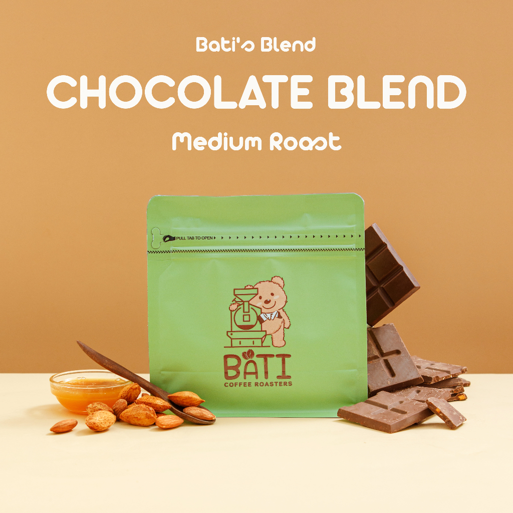 Bati Coffee Roasters เมล็ดกาแฟ คั่วกลาง - BATI'S CHOCOLATE BLEND【Thai ...