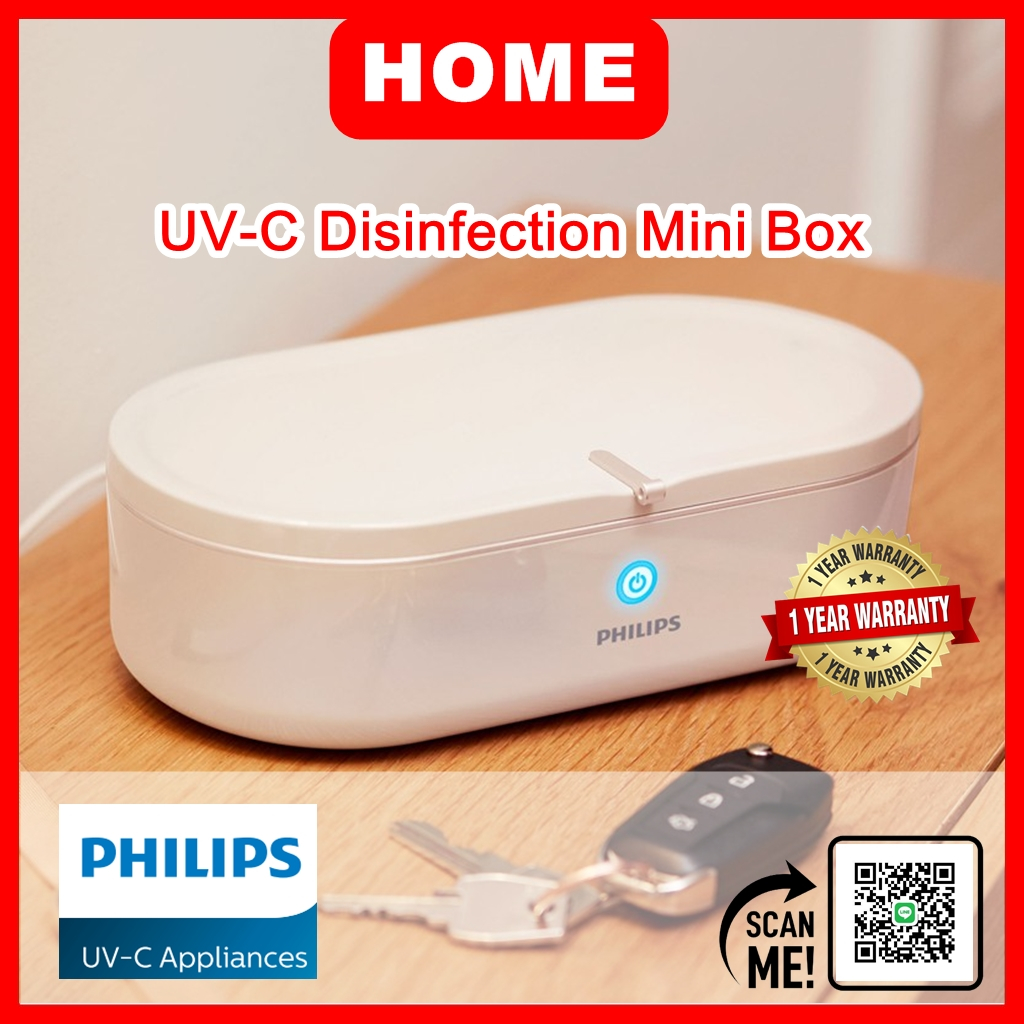 PHILIPS กล่องยับยั้งเชื้อโรค UV-C ขนาดพกพา LIGHTING UV–C DISINFECTION MINI BOX | Shopee Thailand