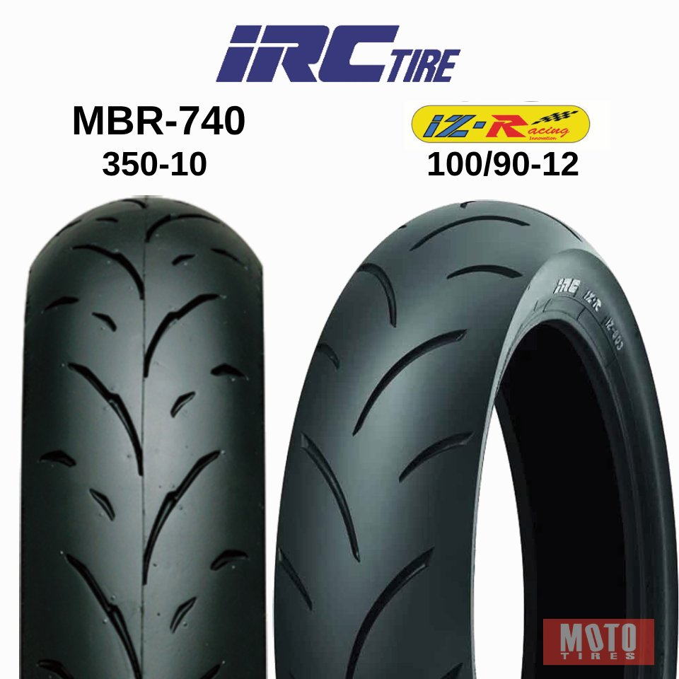ยางนอก Honda Lead 125 ยี่ห้อ IRC IZ-003+MBR740 (ยางสนาม) | Shopee Thailand