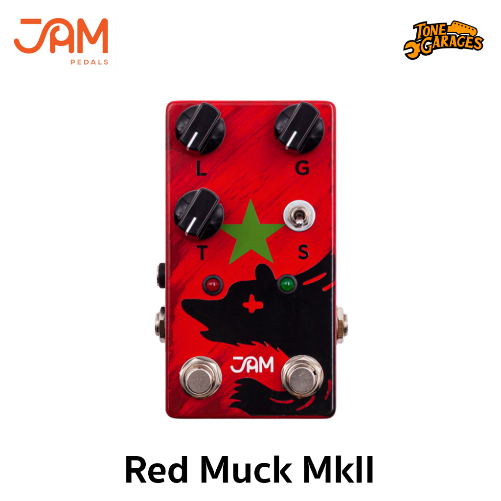 JAM Pedals Red Muck MkII MK.2 เอฟเฟคกีต้าร์ | Shopee Thailand