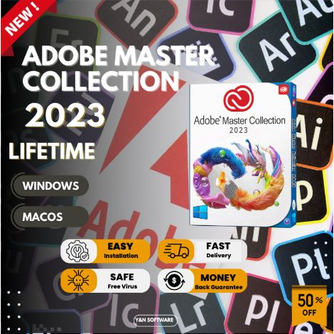 Adobe Master Collection 2022/2023 [Windows/MacOs] | Shopee Thailand