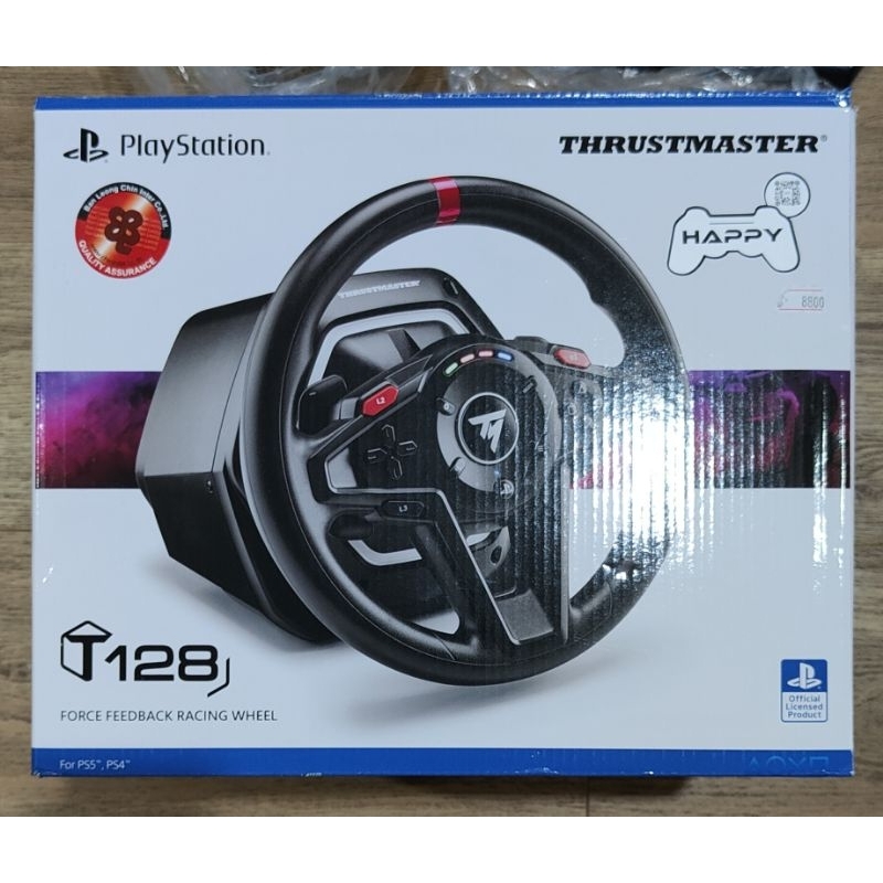 จอยพวงมาลัย : THRUSTMASTER T128 (รองรับ PS5 , PS4 , PC) *สินค้ามือ2 สภาพใหม่ เพิ่งซื้อเมื่อวัน ...