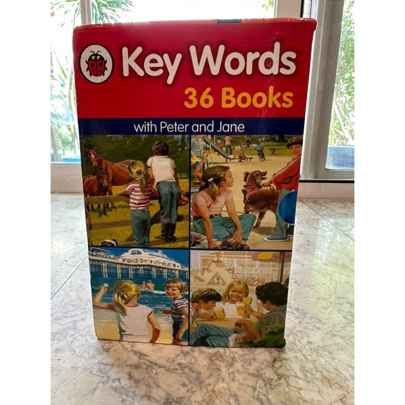 หนังสือภาษาอังกฤษ Key Words 36 Books with Peter and Jane | Shopee Thailand