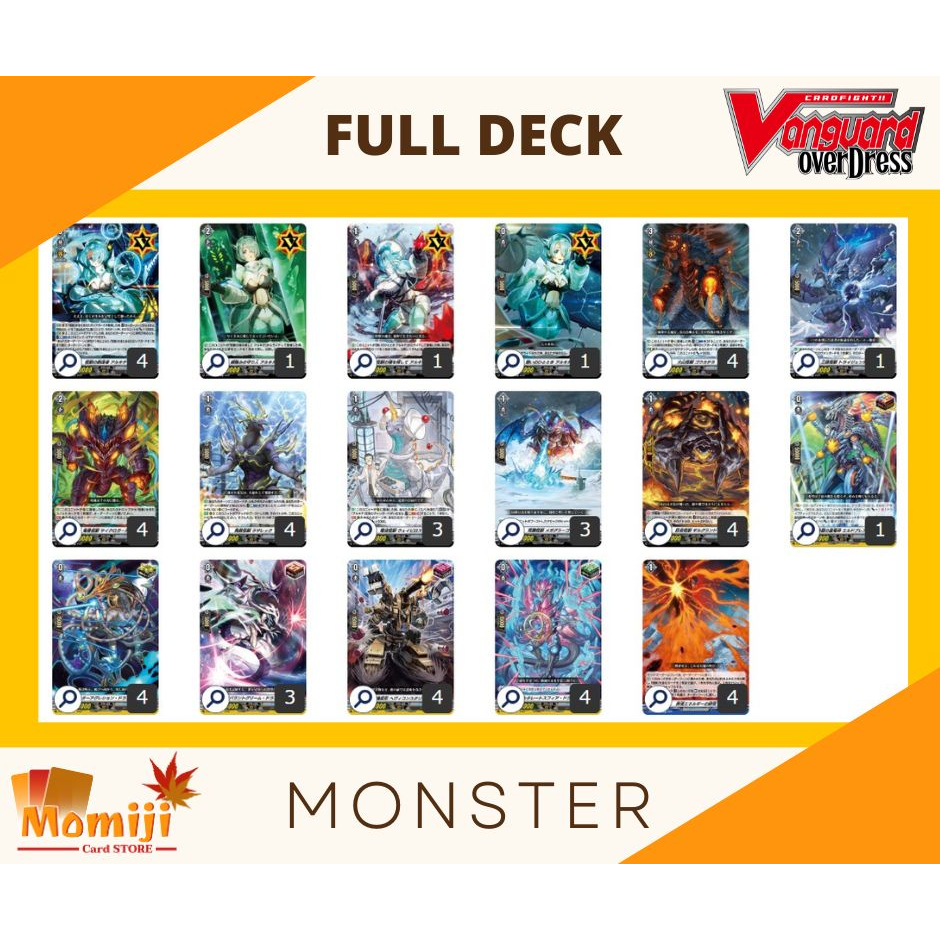 Cardfight Vanguard Overdress | Arkhite Deck | Shopee Thailand
