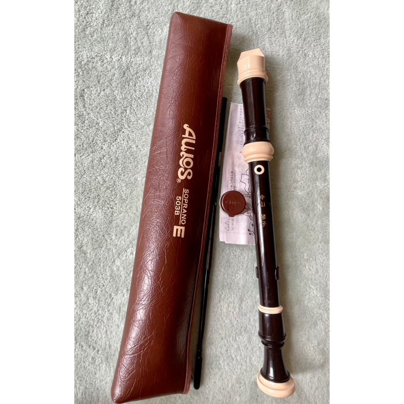 ขลุ่ย Aulos Soprano 503B แบรนด์แท้จากญี่ปุ่น สภาพดี | Shopee Thailand