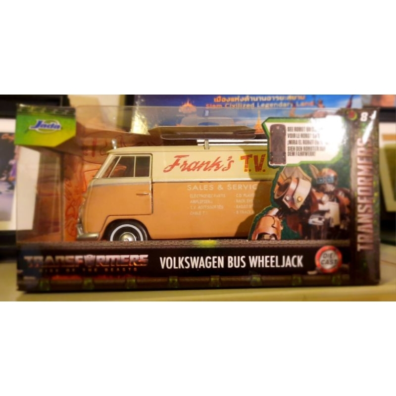 โมเดลโฟล์คตู้ VOLKSWAGEN BUS - TRANSFORMERS MOVIE | Shopee Thailand