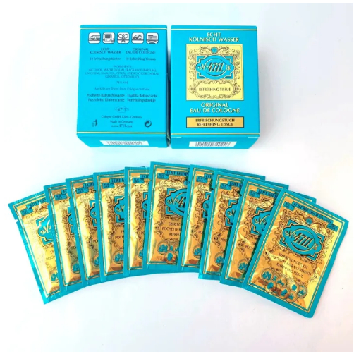 ️ไม่แท้คืนเงิน ️4711 Refreshing Tissue ผ้าเย็น ทิชชู่เย็น 4711 กลิ่นอ ...