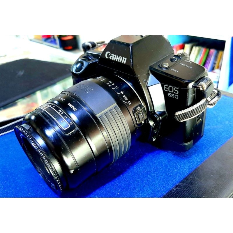 กล้องฟิล์มCanonมือสองพร้อมเลนส์Zoom/Sigma | Shopee Thailand