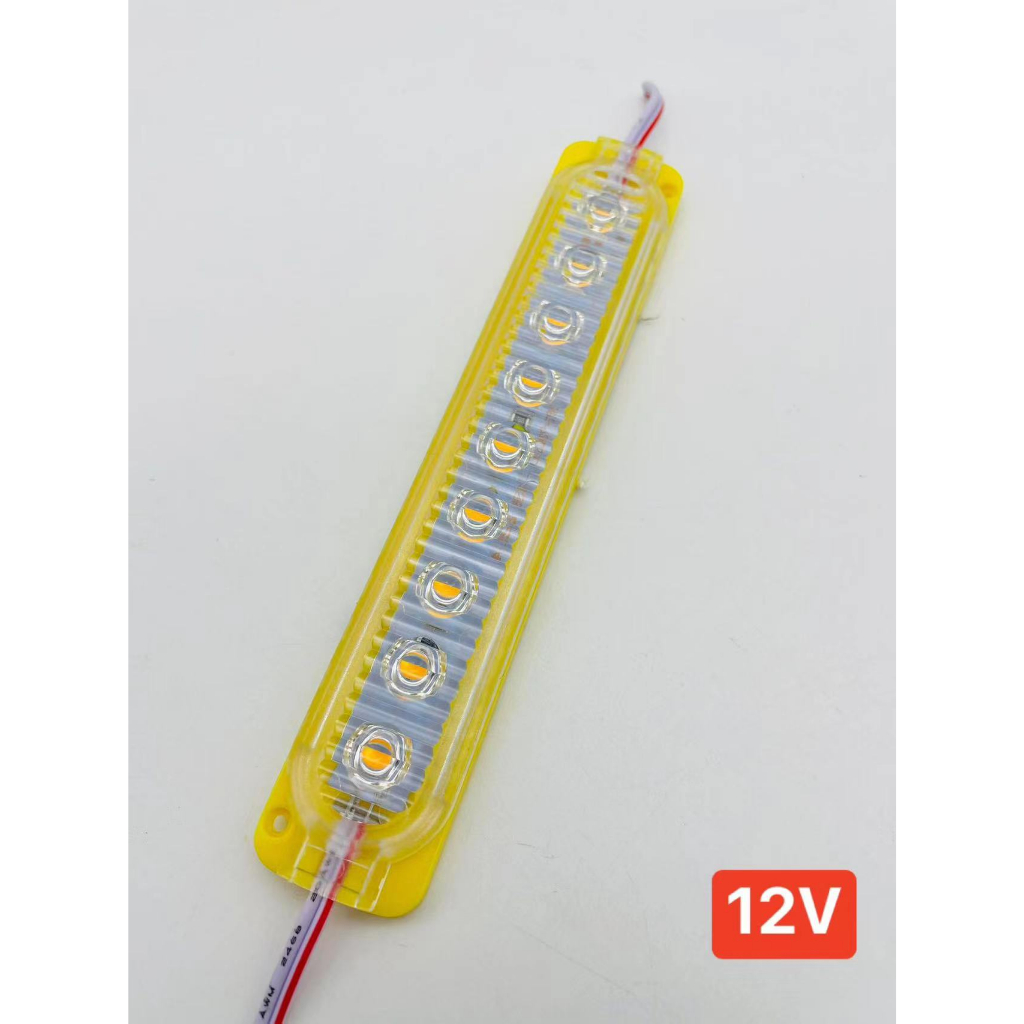 ไฟโมดุล LED Module 9led มี12vกับ24v รถใหญ่ มี8สีให้เลือก 1ชิ้น | Shopee ...