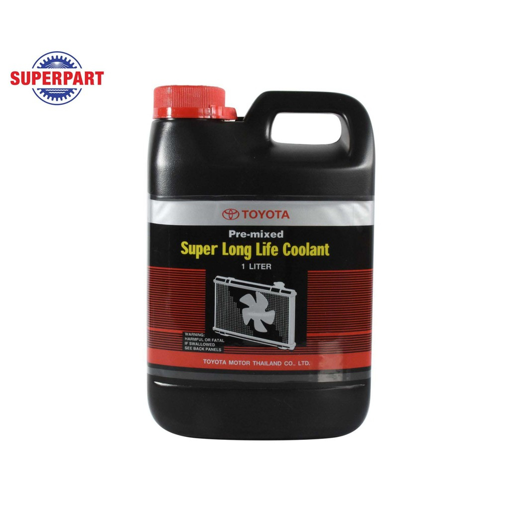น้ำยาหม้อน้ำ/หล่อเย็น TOYOTA แท้ห้าง 1L/4L Pre-mixed Super Long Life ...