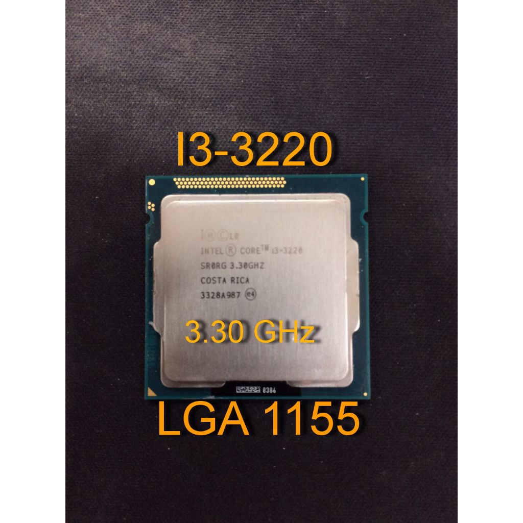 ซีพียู CPU intel i3 3220 3.30 GHz. Socket 1155 | Shopee Thailand