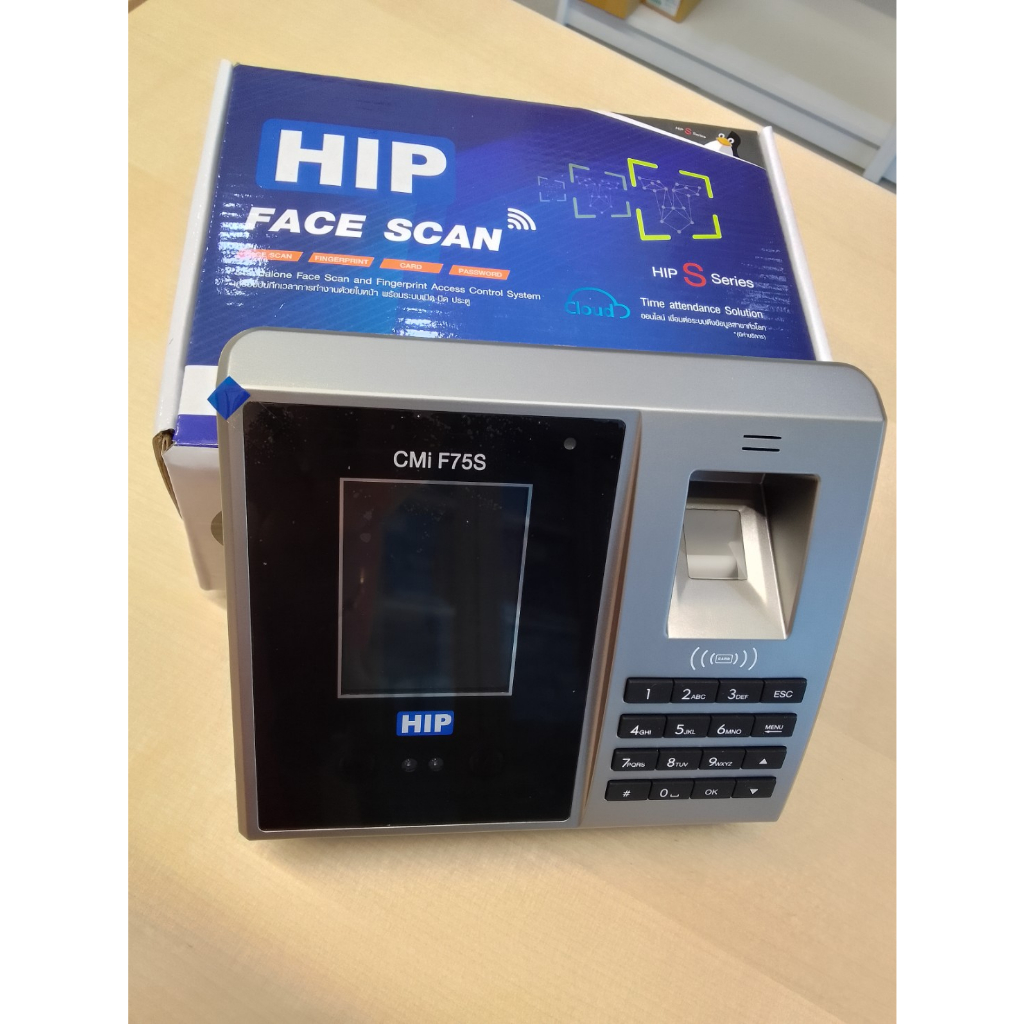 CMIF75S HIP เครื่องสแกนใบหน้า ลายนิ้วมือ หรืออ่านบัตร | Shopee Thailand