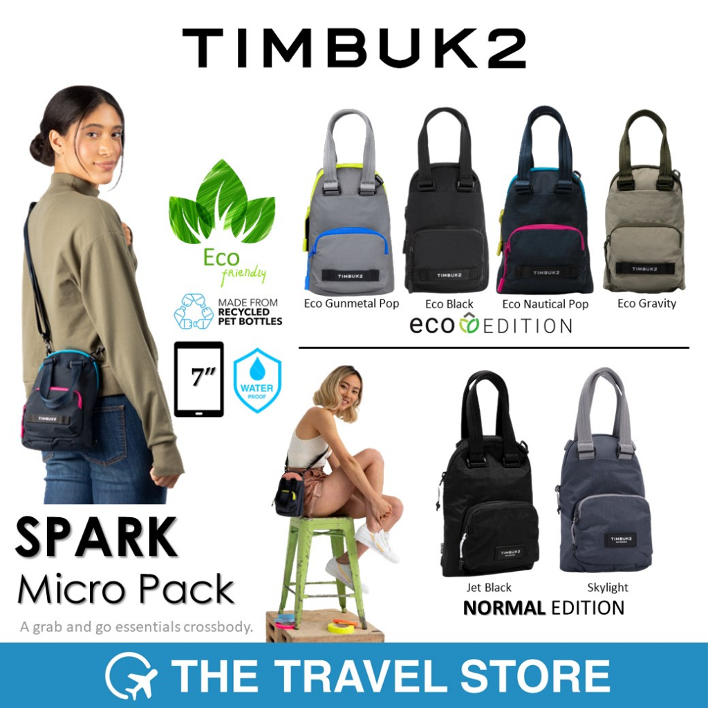 TIMBUK2 Spark Micro Pack กระเป๋าถือ กระเป๋าสะพายข้าง รองรับ Tablet ไซส์ 7 นิ้ว | Shopee Thailand