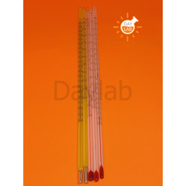 Thermometer -10-110C ,0-100C ,0-200C Alcohol เทอร์โมมิเตอร์ แบบ ...