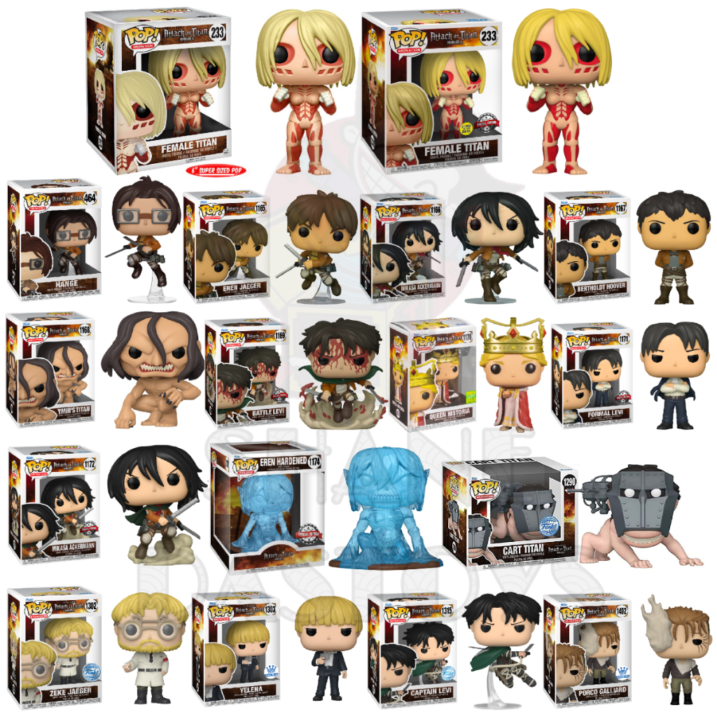 {PRE-ORDER} Funko Pop! ANIMATION : Attack on Titan AOT | Shopee Thailand