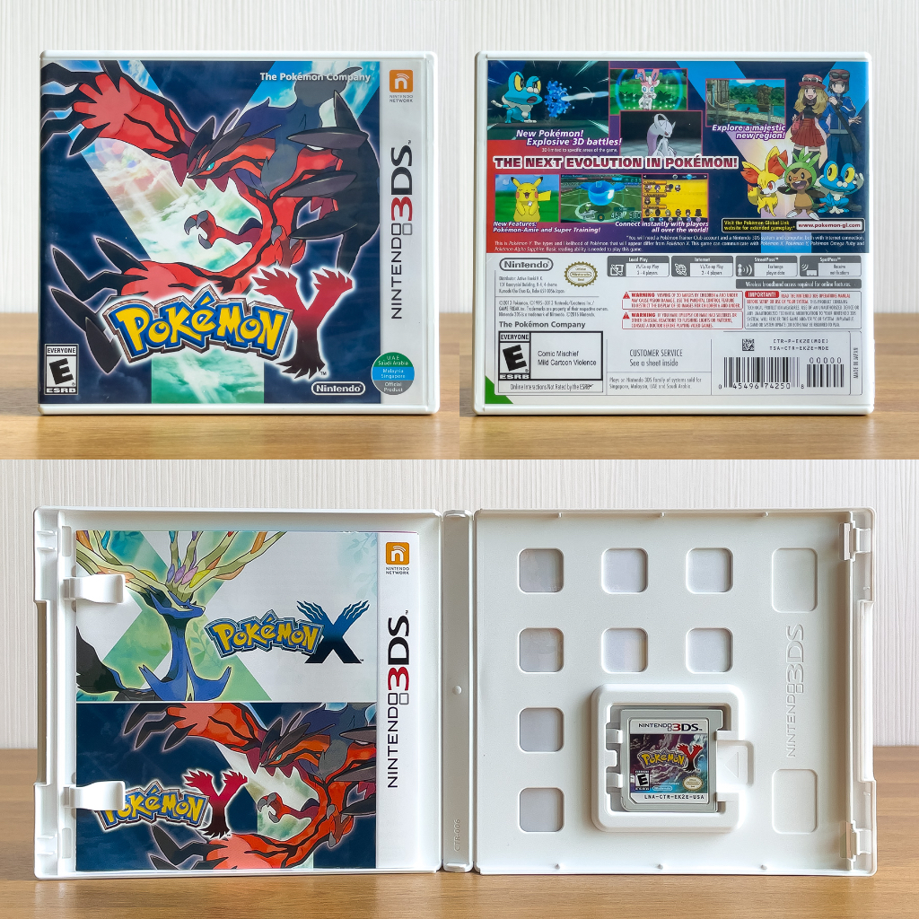 ตลับแท้ Nintendo 3DS โซน US : Pokemon X / Y / Sun / Moon / Ultra Sun / Ultra Moon / Alpha ...