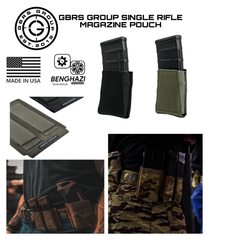 GBRS GROUP SINGLE RIFLE MAGAZINE POUCH ของแท้ จากเมกา Made in USA ...