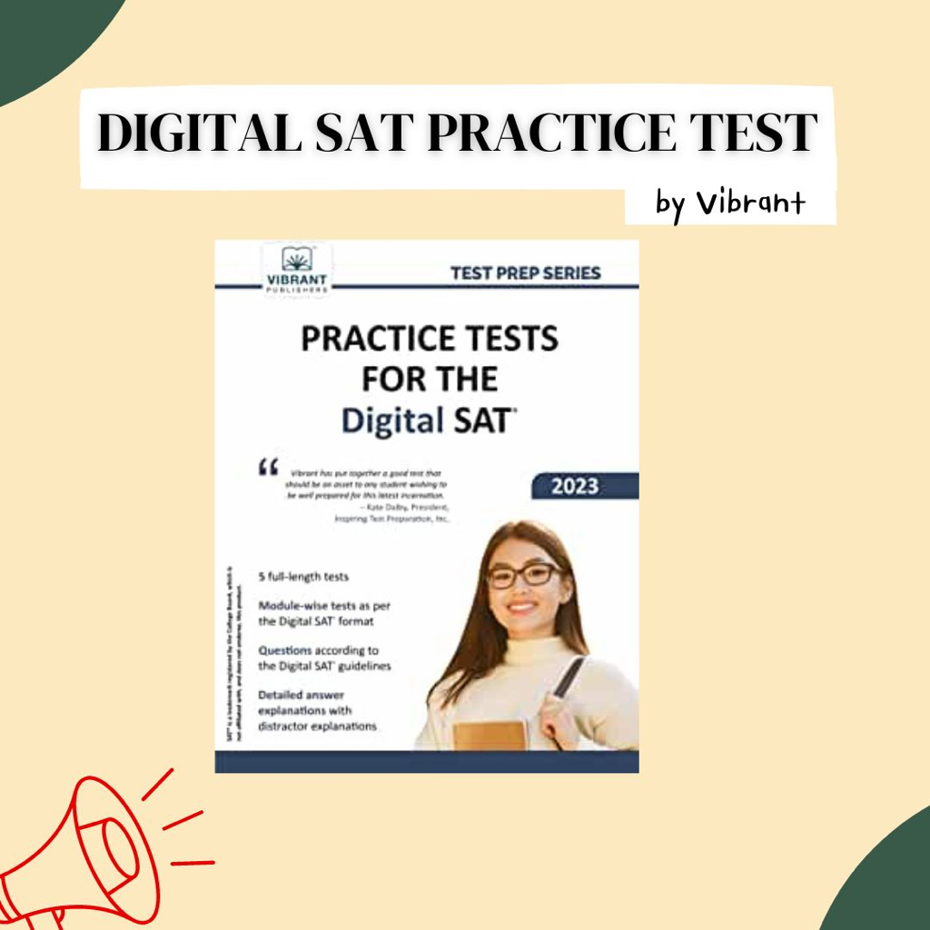 Digital Sat practice tests by Vibrant | Shopee Thailand