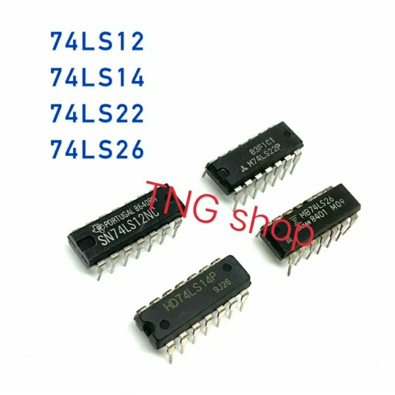 IC 74LS12, 74LS14, 74LS22, 74LS26สินค้าพร้อมส่ง ออกบิลได้ | Shopee Thailand