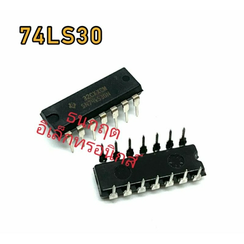 IC 74LS30, 74LS38, 74LS47, 74LS51 สินค้าพร้อมส่ง ออกบิลได้ | Shopee ...