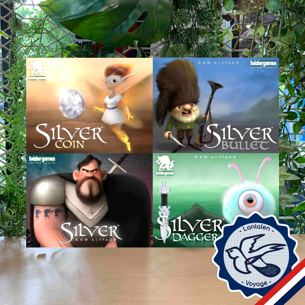 Silver / Silver Bullet / Silver Coin / Silver Dagger [Boardgame ...