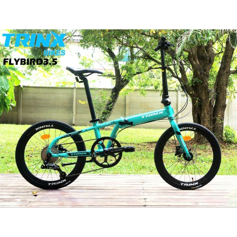 TRINX FLYBIRD 3.5(ส่งฟรี+ผ่อน0%) จักรยานพับได้(ล็อคยึดแม่เหล็ก) ล้อ 20 ...