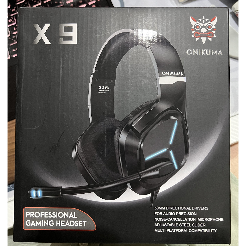 Onikuma X9 Professional Gaming Headset หูฟังเกมมิ่ง | Shopee Thailand