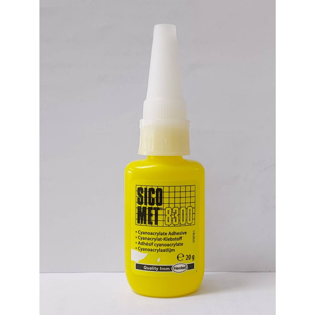 SICOMET GLUE 8300 (20GRAM) กาวต่อโอริง/ยาง/โลหะ | Shopee Thailand