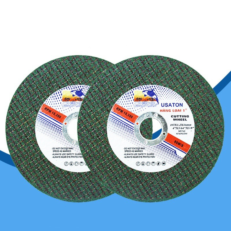 USATON ใบตัดเหล็ก 4 นิ้ว ใบตัดบาง 1.2 มิล ใบตัดเหล็ก สแตนเลส สีเขียว | Shopee Thailand