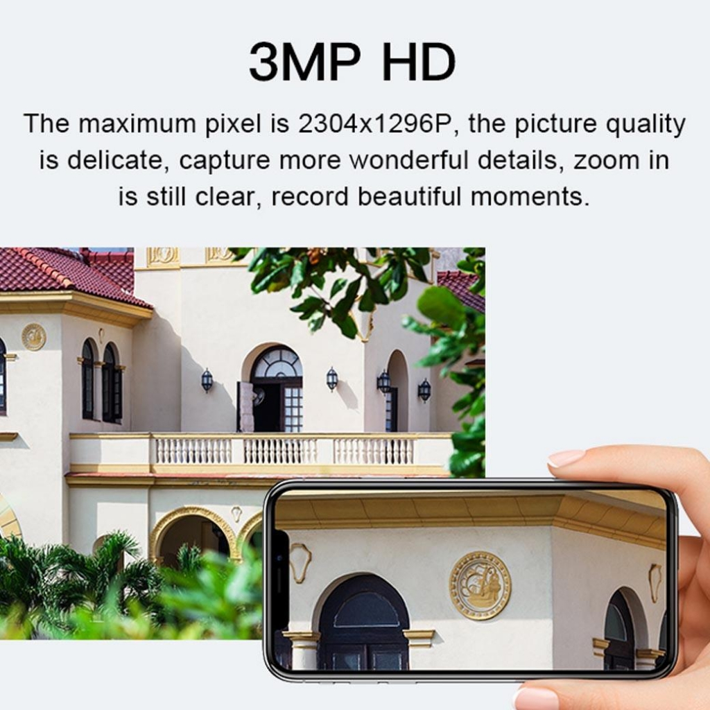 Smart IP Camera VSTARCAM CS58 ความละเอียด 3MP กล้องวงจรปิดไร้สาย Outdoor IP Camera | KADSAN