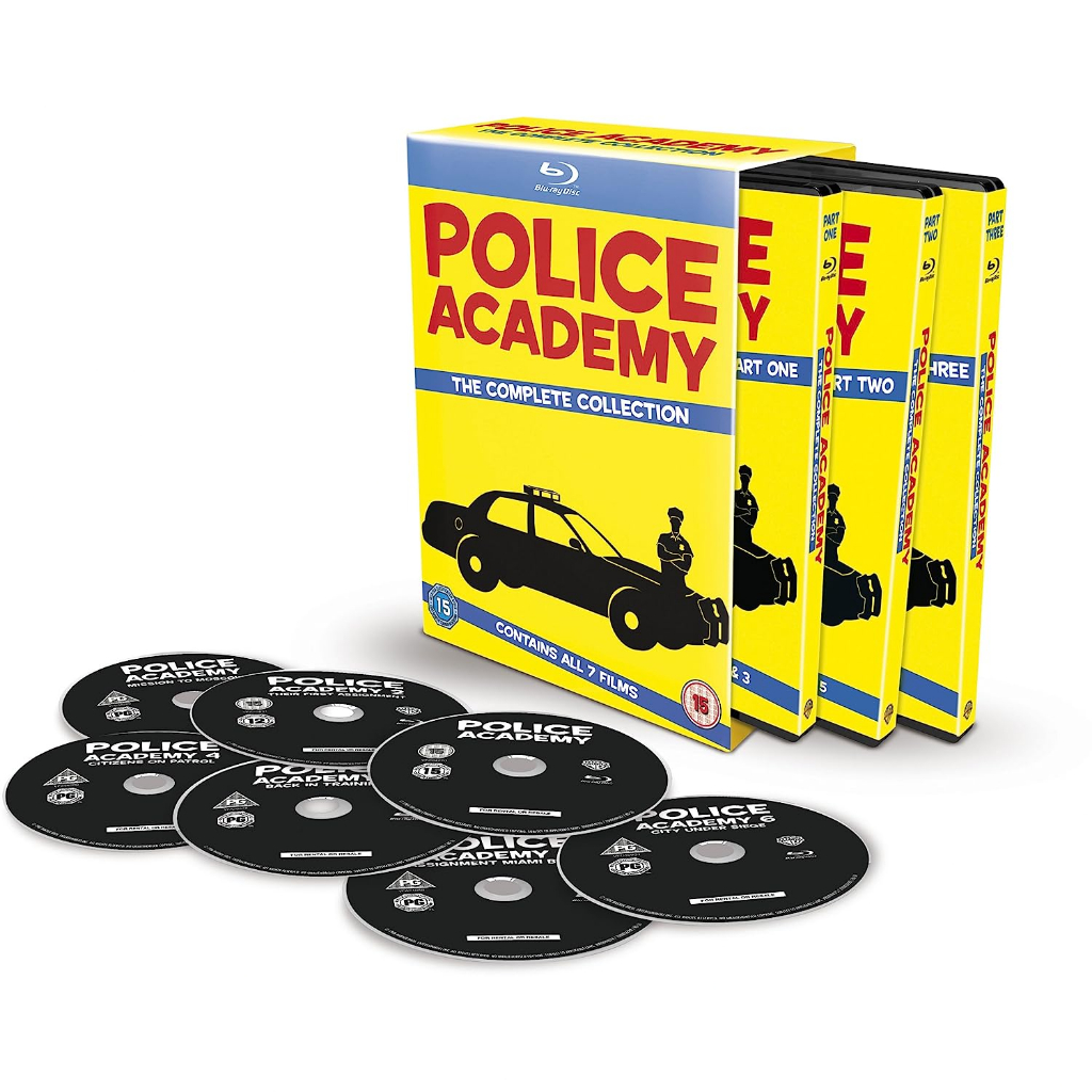 Police Academy Complete 7 Movie Collection Box Set | Shopee Thailand