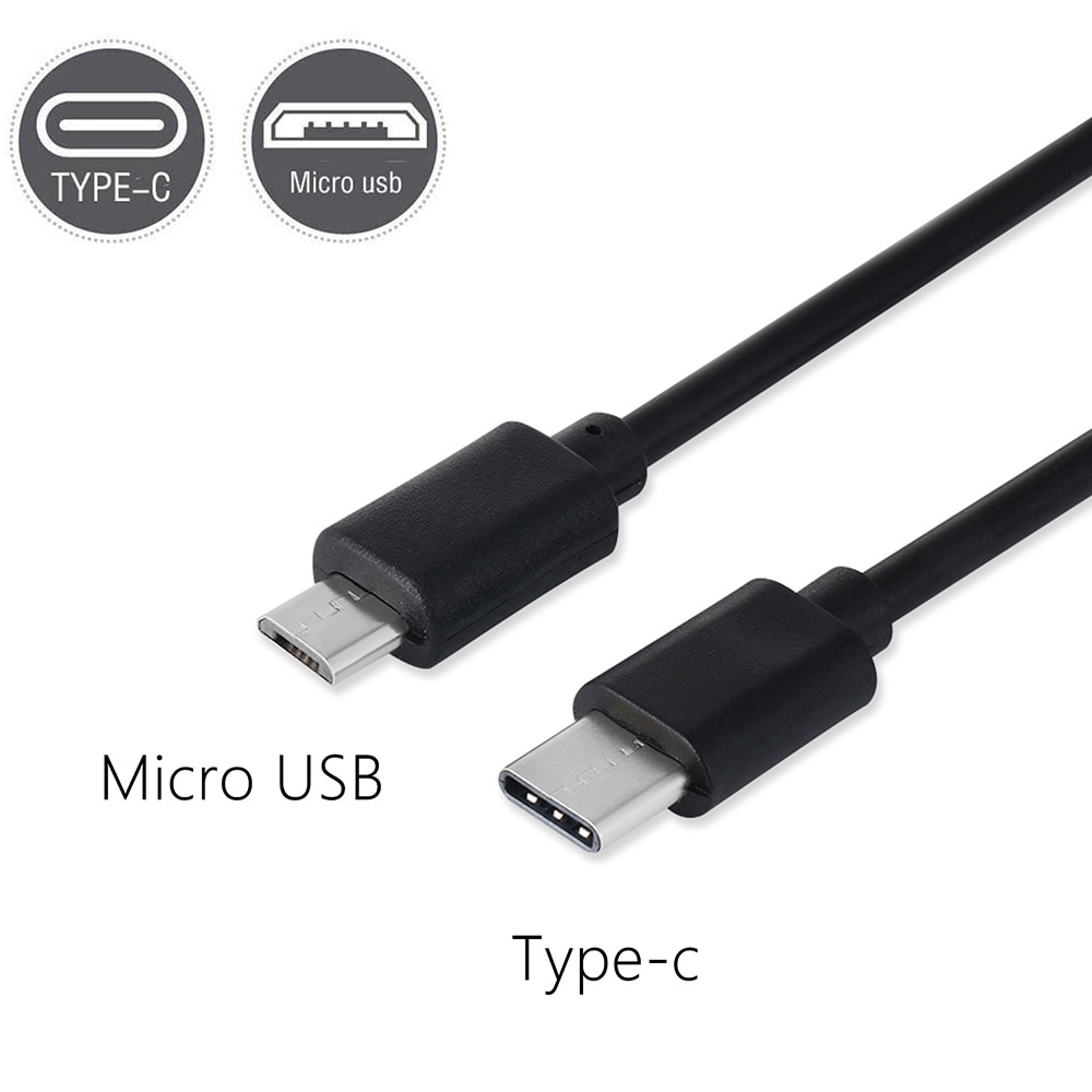สาย TYPE-C TO MICRO USB 30CM Data ได้ | Shopee Thailand