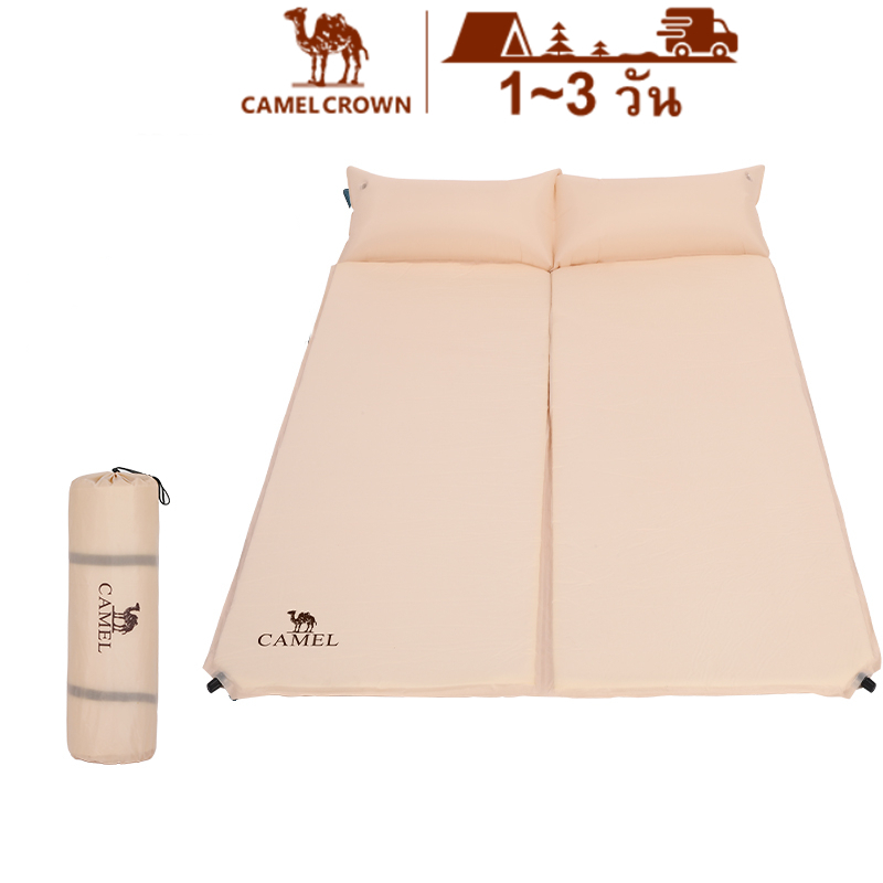 CAMEL CROWN ที่นอนพองอัตโนมัติตั้งแคมป์นอนสองแผ่น | Shopee Thailand