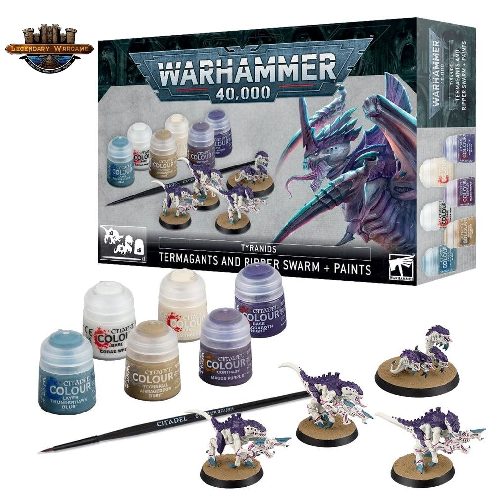 (200A พร้อมส่ง) Warhammer 40K : Tyranids : Termagant and Ripper Swarm ...