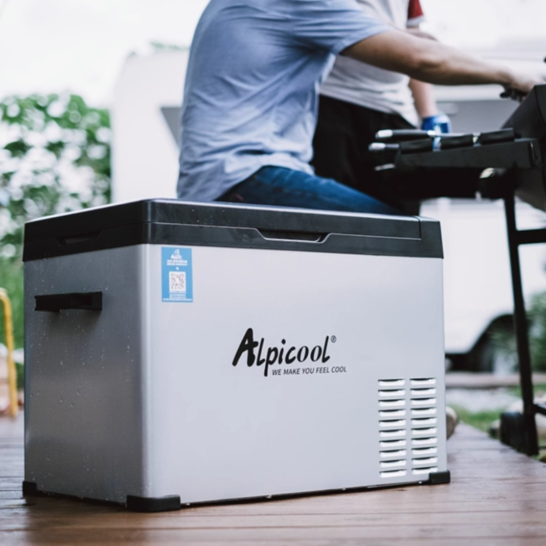 Alpicool freezer ตู้เย็นขนาดเล็ก พกพา ในรถ เครื่องทำความเย็น มินิ -20°C ...